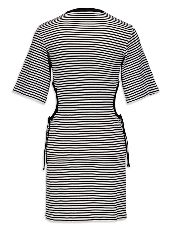 casual summer midi dress Blue and Ivory Print with Buttons Ivory Blue Stripe Floral / Small YGroup_BEBE1902 Women Summer Casual Midi Level Collection Ribbed Velvet Size:S (US 6-8)