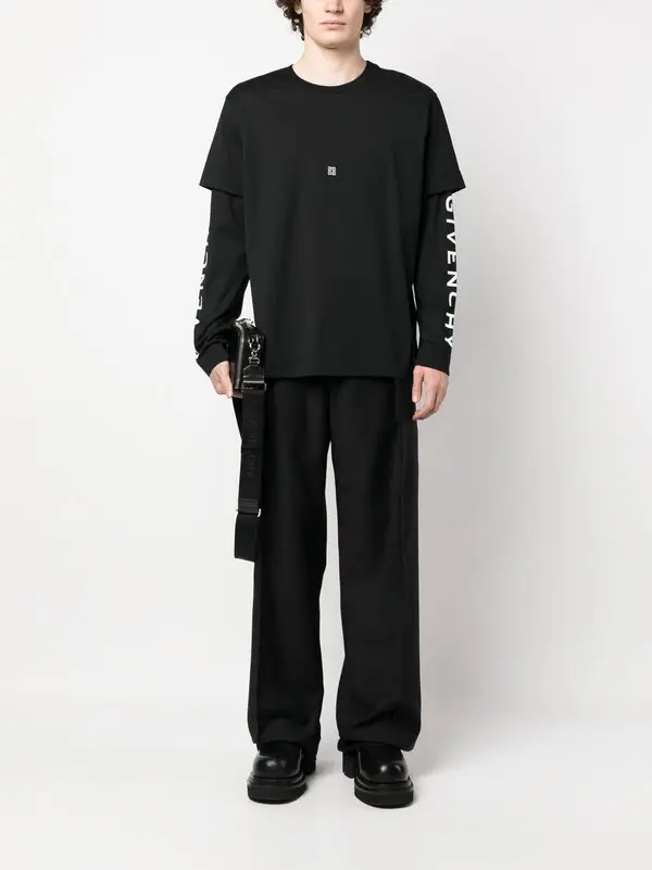 Givenchy Layered Logo-print T-shirt