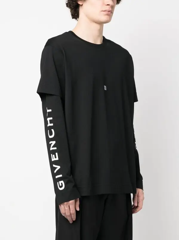 Givenchy Layered Logo-print T-shirt