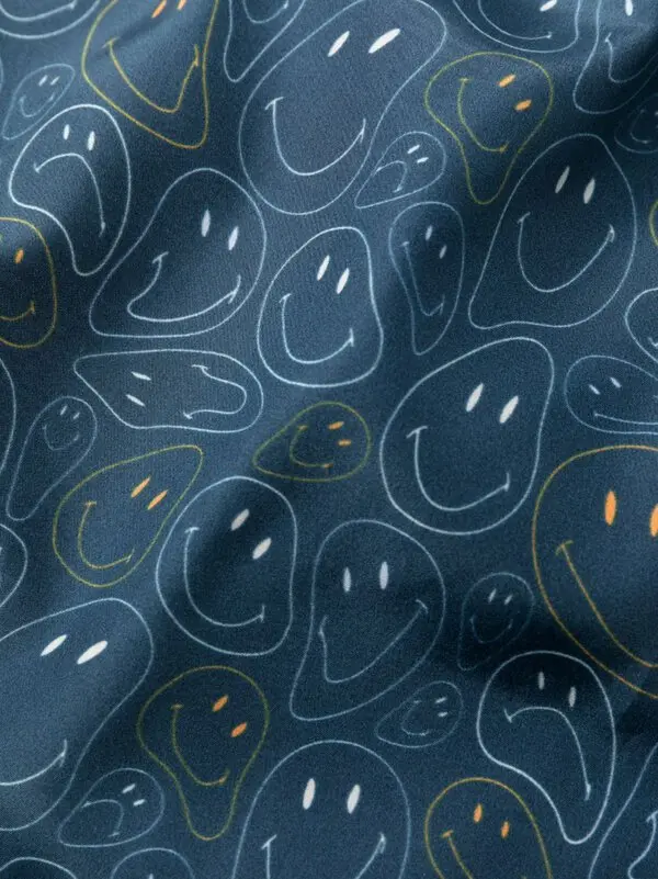 ARRELS BARCELONA Smiley Graphic-print Swim Shorts