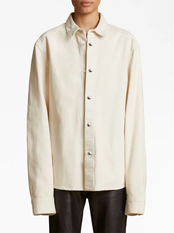Khaite Argo Denim Shirt