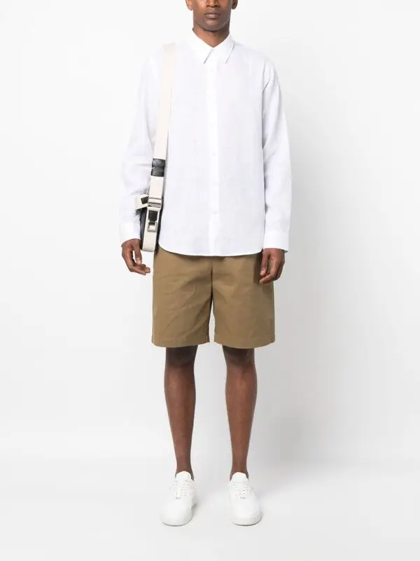 Orlebar Brown Giles Long-sleeve Linen Shirt