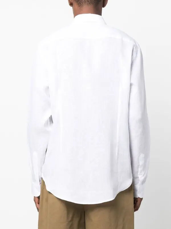 Orlebar Brown Giles Long-sleeve Linen Shirt