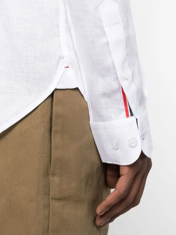Orlebar Brown Giles Long-sleeve Linen Shirt