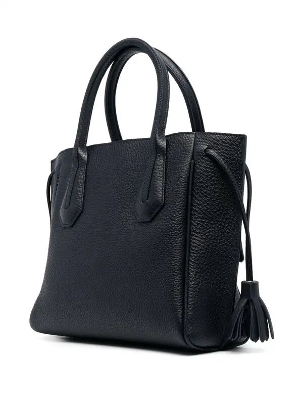 Longchamp Penelope Leather Tote Bag - Blue | Editorialist