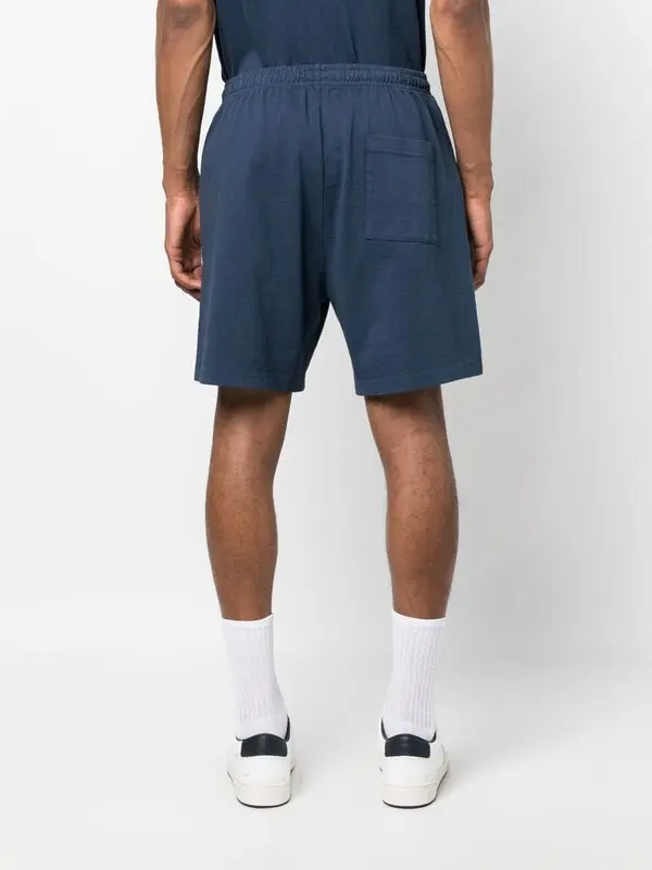 Harmony Logo-print Cotton Track Shorts