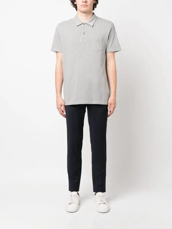 PT TORINO Mid-rise Slim-fit Trousers - Blue