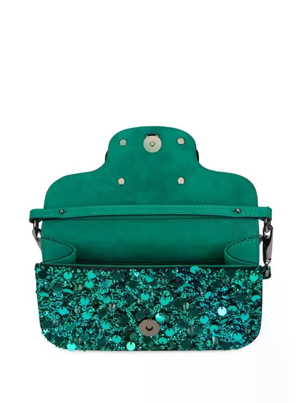 Valentino Garavani Lòco Embroidered Shoulder Bag
