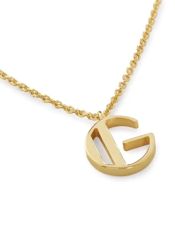 Monica Vinader Alphabet G Pendant Necklace - Gold