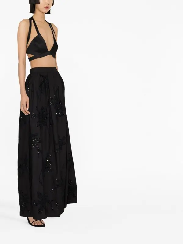 Brunello Cucinelli Sequin-embellished Maxi Skirt