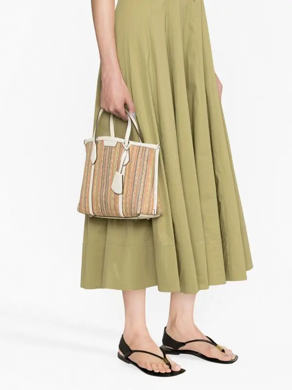 Tory Burch Raffia Tote Bag