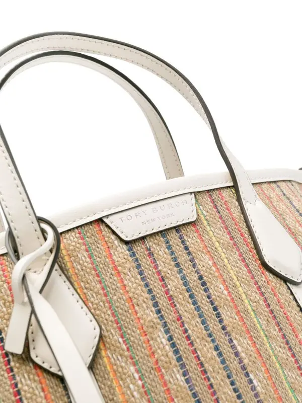Tory Burch Raffia Tote Bag