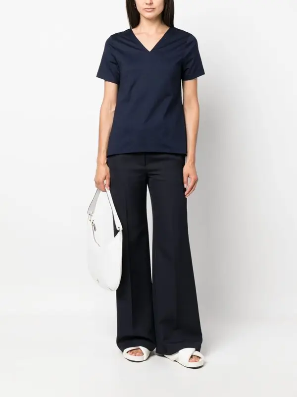 Herno Short-sleeve V-neck T-shirt