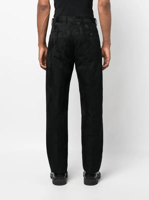 Alexander McQueen Jacquard Tailored Trousers