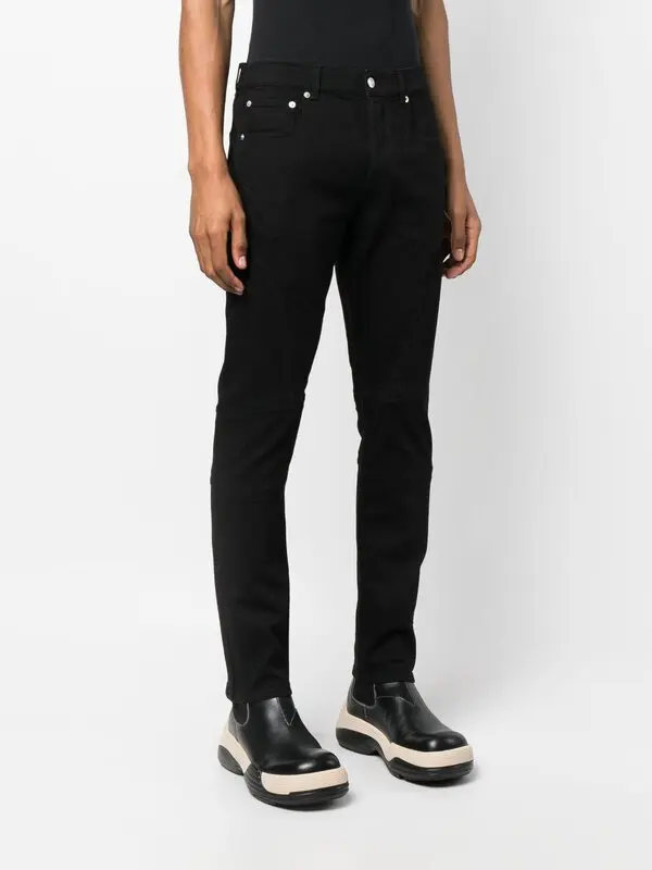Alexander McQueen Mid-rise Skinny Jeans