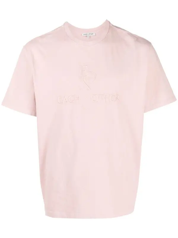 Each X Other Logo-embroidered Cotton T-shirt