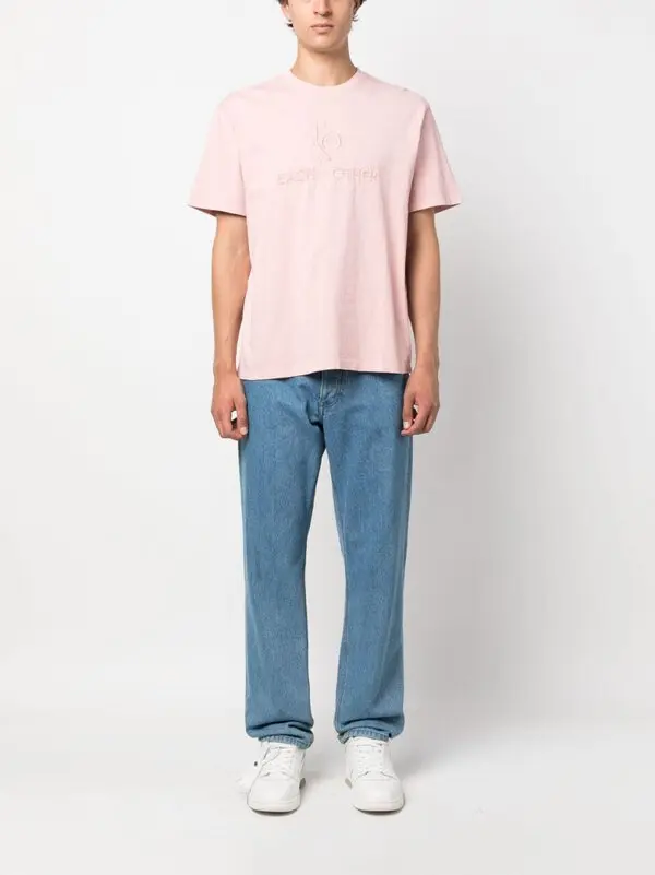 Each X Other Logo-embroidered Cotton T-shirt