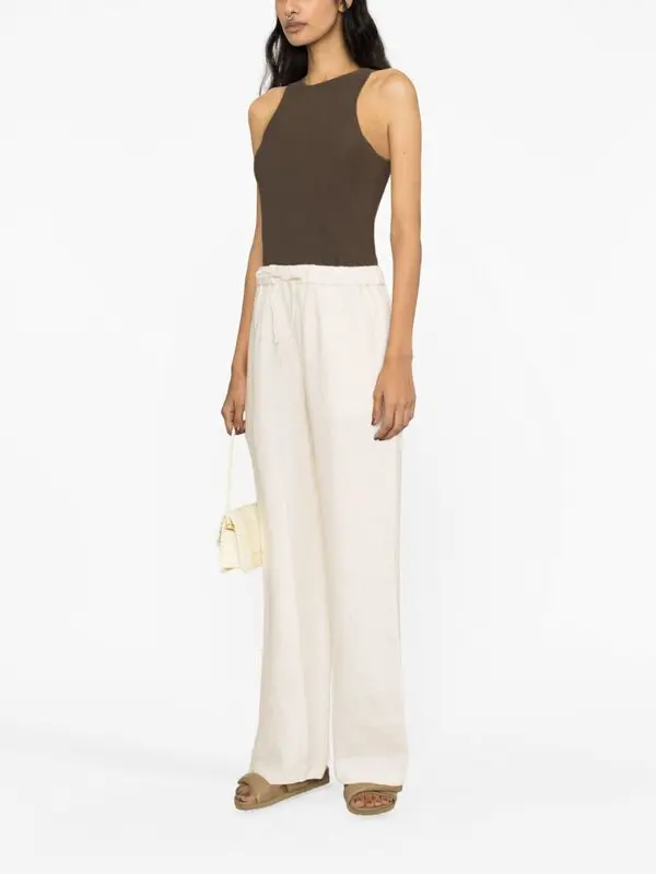 FORTELA Jaleh Wide-leg Trousers - Neutrals