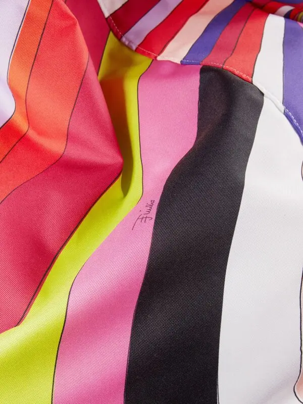 Emilio Pucci Iride-print Bean Bag