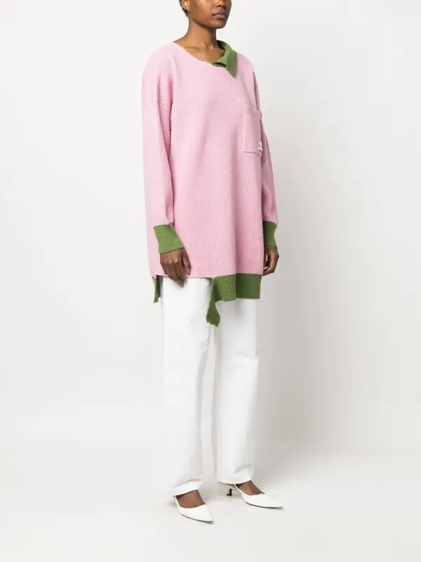Marni Shetland Asymmetric Jumper