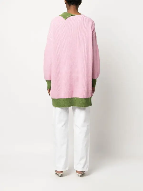 Marni Shetland Asymmetric Jumper