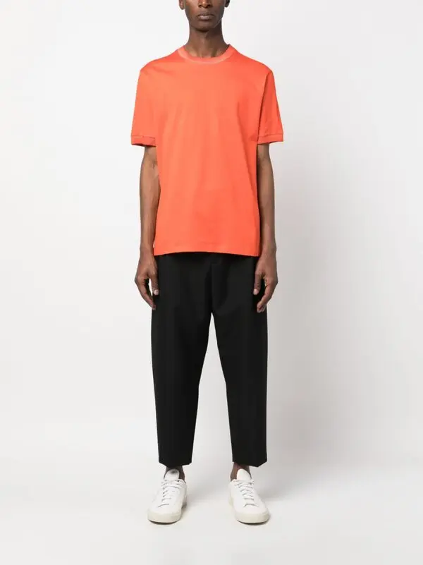 Herno Crew-neck Cotton T-shirt