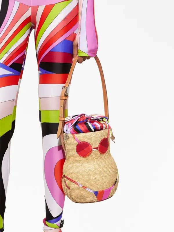 Emilio Pucci Nella Bikini-Appliqué Tote Bag - Neutrals | Editorialist