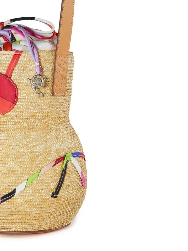 Emilio Pucci Nella Bikini-Appliqué Tote Bag - Neutrals | Editorialist