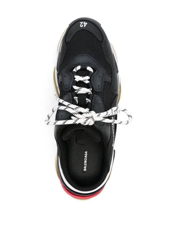 Balenciaga Triple S Sneakers - Black