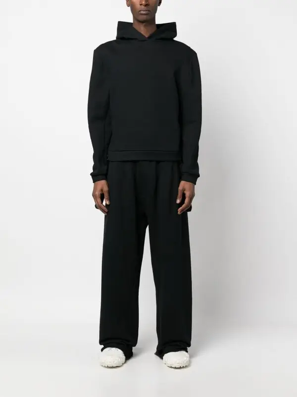 Random Identities Long-sleeve Cotton Hoodie