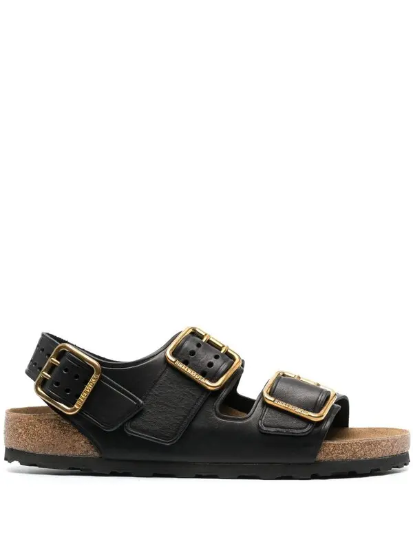 BIRKENSTOCK Buckled Leather Sandals