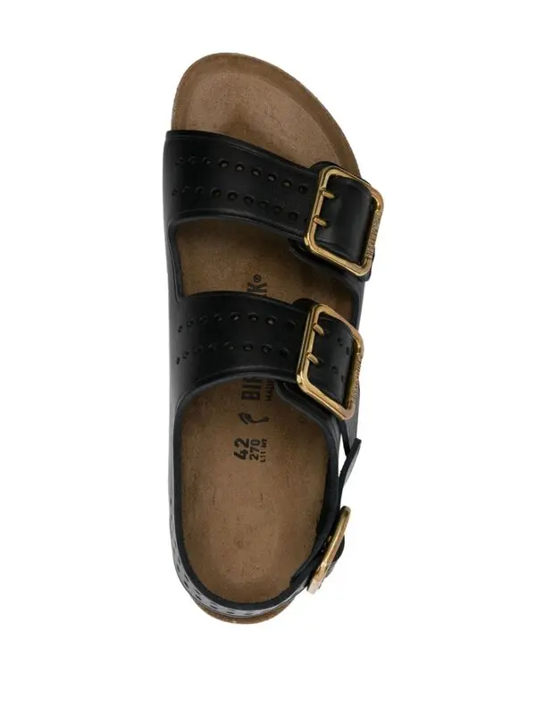 BIRKENSTOCK Buckled Leather Sandals