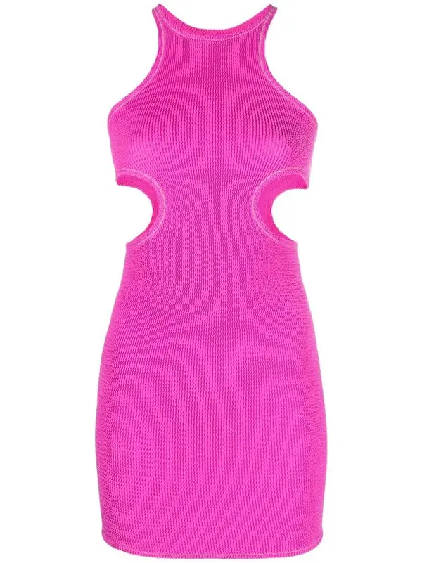 REINA OLGA Ele Cut-out Mini Dress