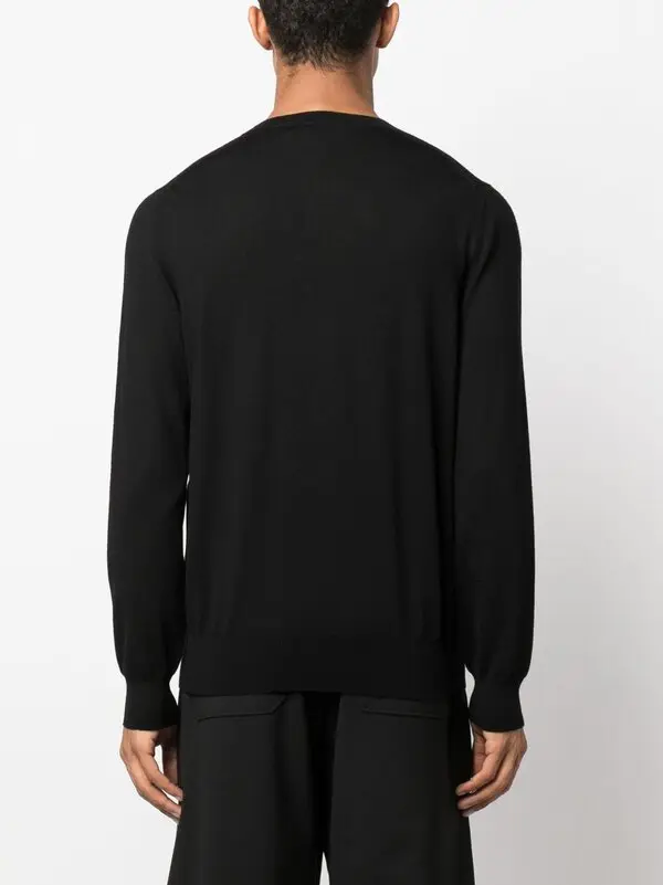 Alexander McQueen Embroidered-logo Cotton Jumper