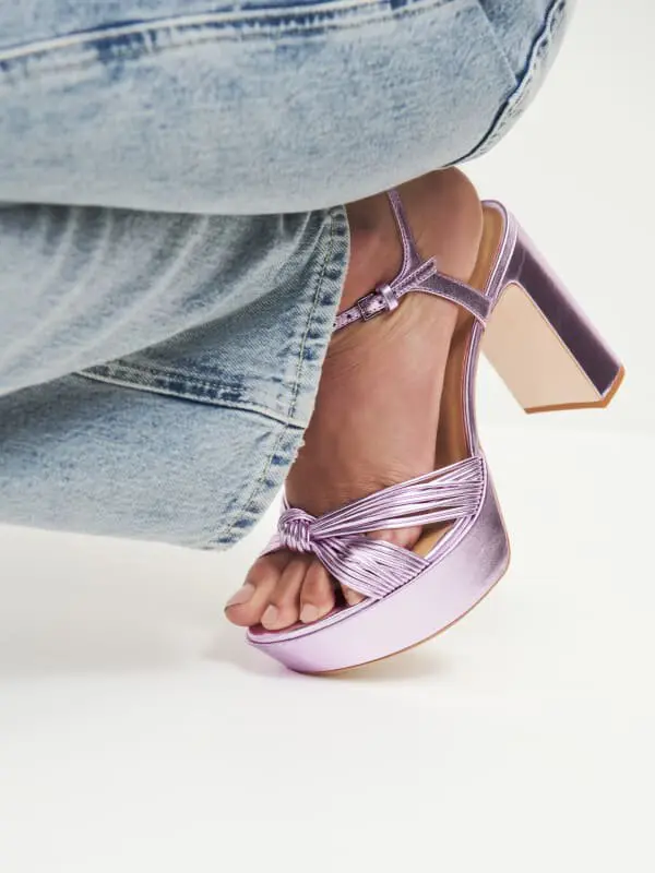 REFORMATION Petra Platform Sandal