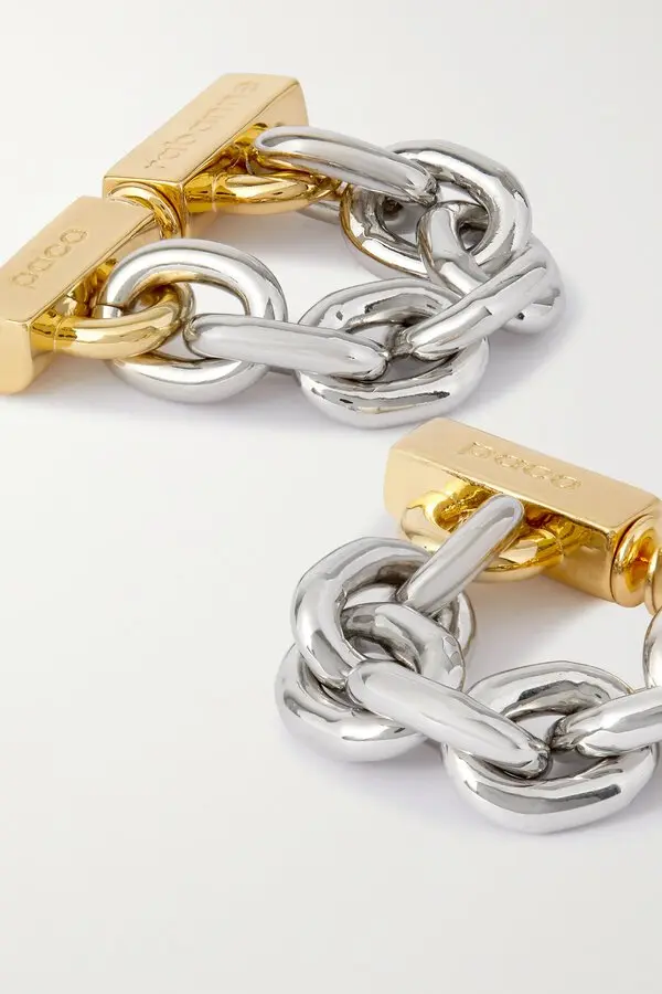 Rabanne And Silver-tone Earrings