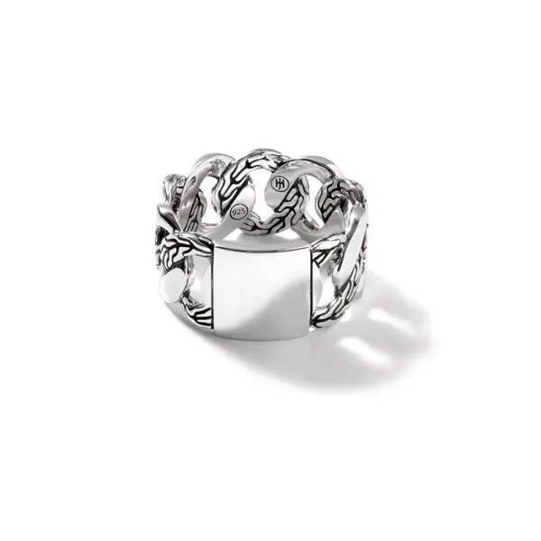 John Hardy Curb Chain Band Ring