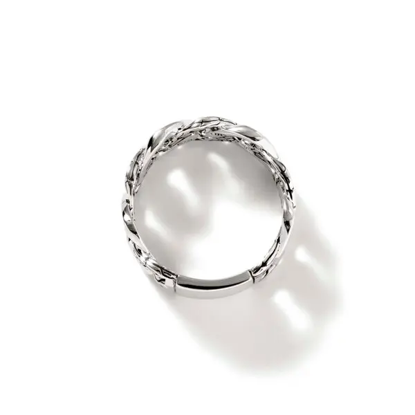 John Hardy Curb Chain Band Ring