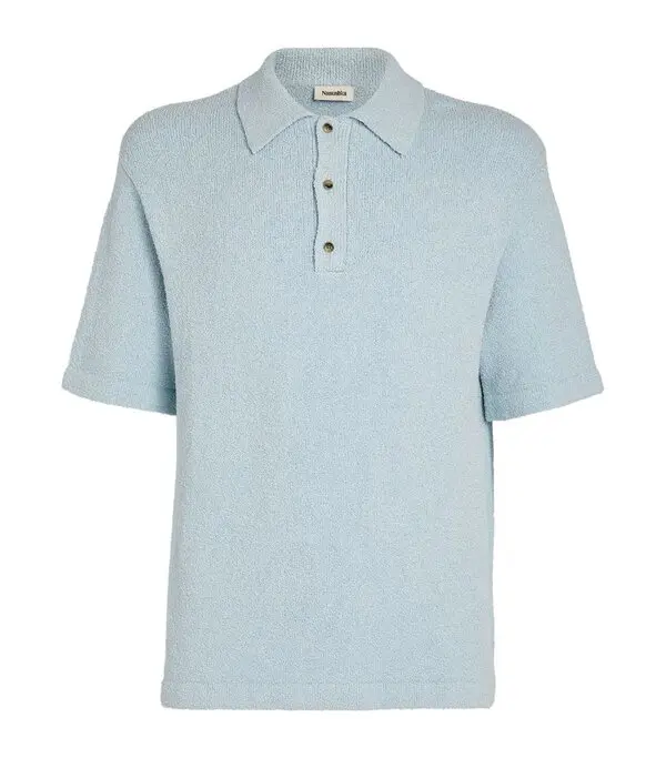 Nanushka Terry-knit Polo Shirt