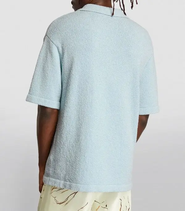 Nanushka Terry-knit Polo Shirt