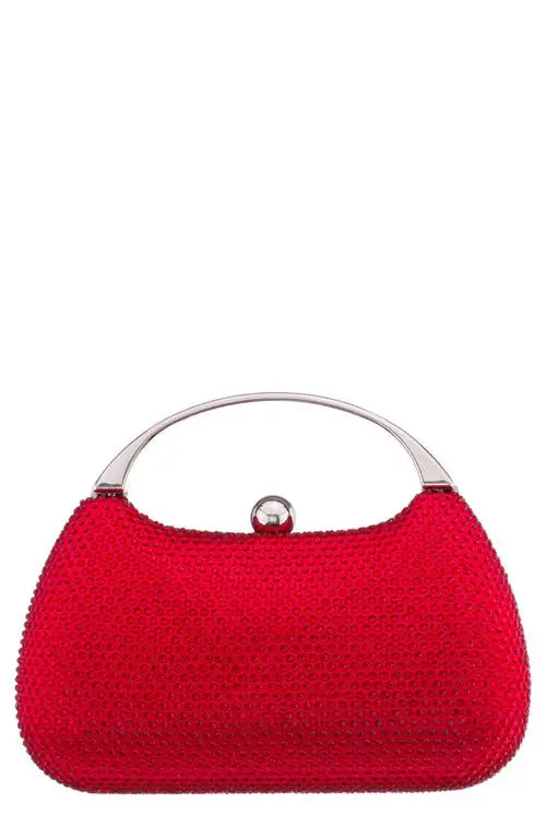 Nina Brando Clutch - Siam Red