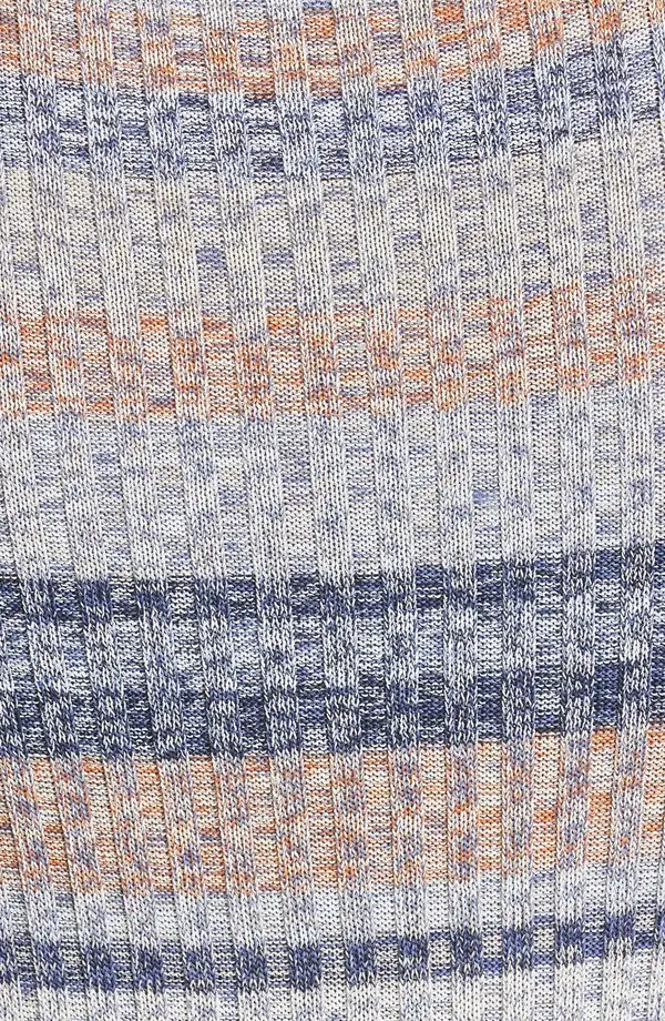 Zimmermann Wonderland Stripe Rib Sweater Dress In Denim Melange - 48% Off |  Editorialist