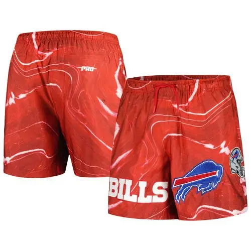 PRO STANDARD Buffalo Bills Allover Marble Print Shorts
