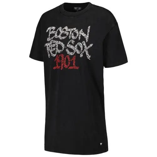 THE WILD COLLECTIVE Boston Red Sox Graphic T-shirt Dress