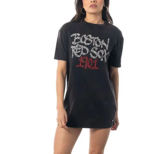 THE WILD COLLECTIVE Boston Red Sox Graphic T-shirt Dress