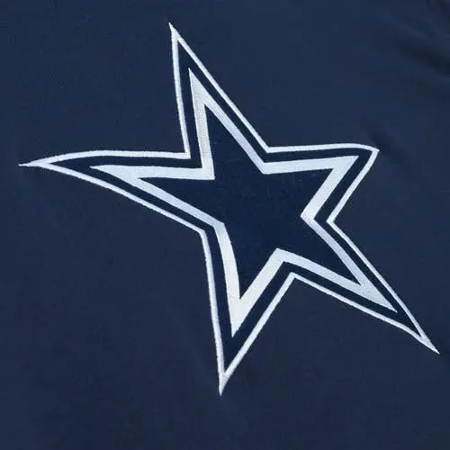 Mitchell & Ness Dallas Cowboys Postgame Short Sleeve Hoodie