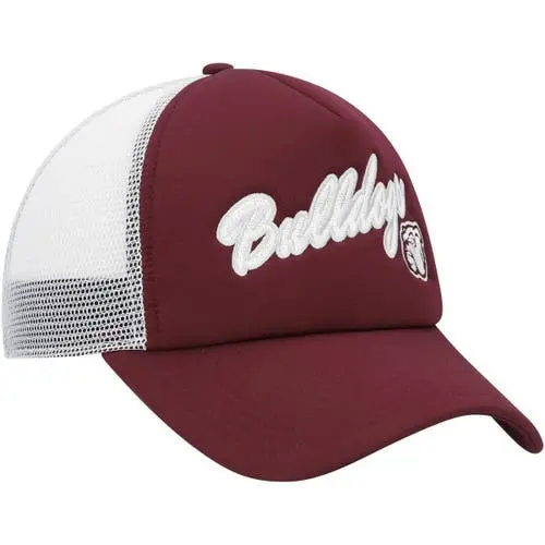 Adidas Mississippi State Bulldogs Script Trucker Snapback Hat