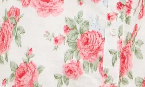 Endless Rose Floral Linen & Cotton Shirtdress