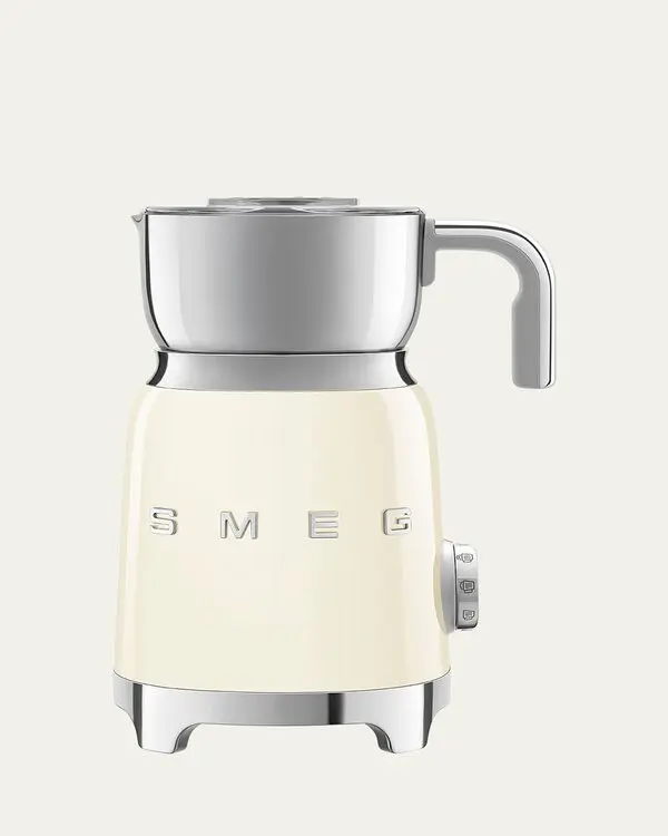 SMEG Retro-style Milk Frother - Cream