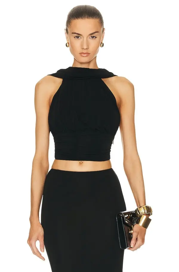 Saint Laurent Draped Top